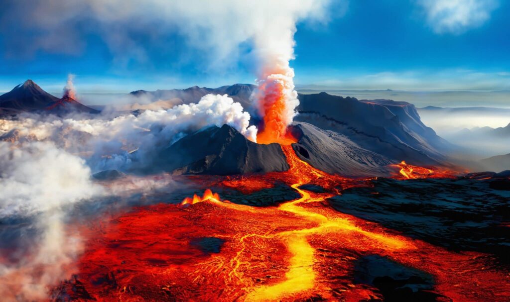 A giant, destructive eruption is expected to shake the world in the ...